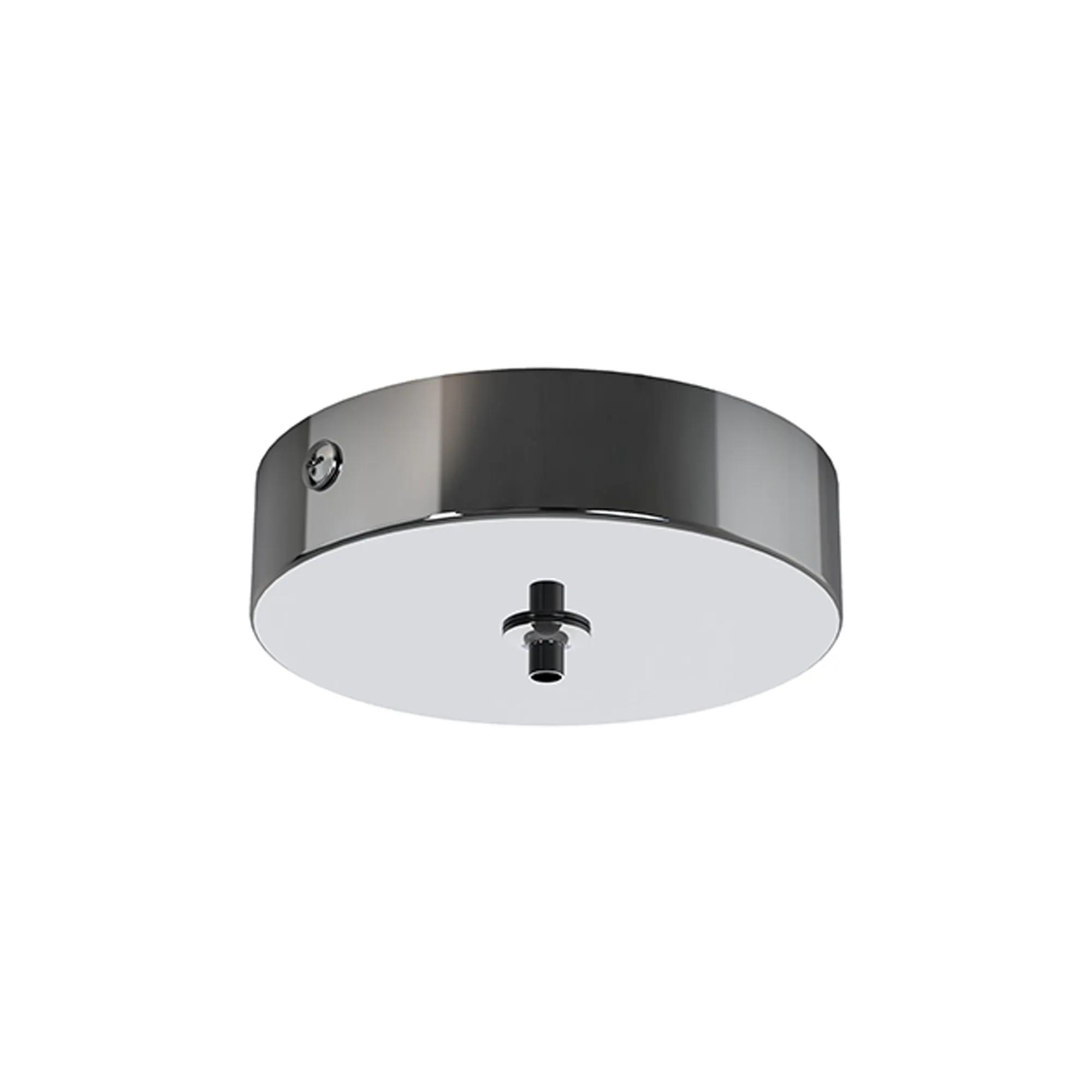 M8270 Elsa Bespoke Mantra Elsa 1 Hole 100mm Round Canopy Kit Chrome - Inspired Lighting Ltd.